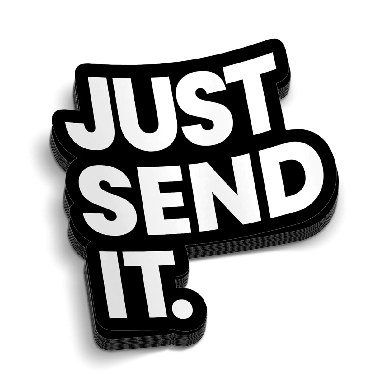 Just Send It Helmet Decal