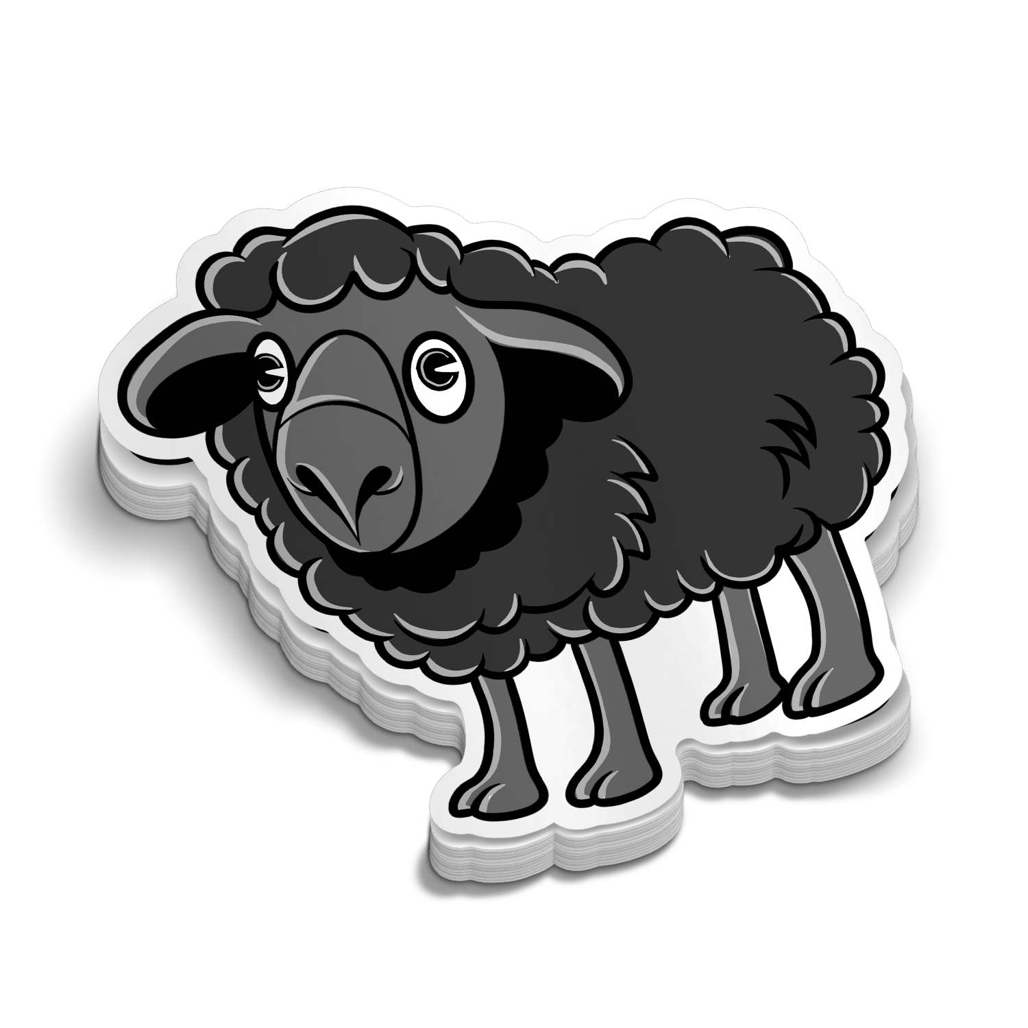 Black Sheep Helmet Decal