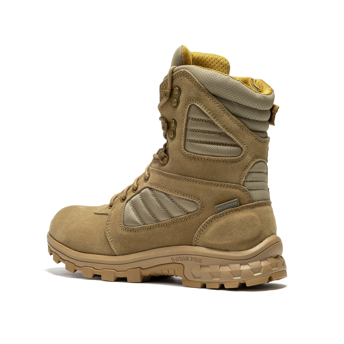 ROCKROOSTER Burano Coyote 8 inch Suede Leather Waterproof Tactical & M